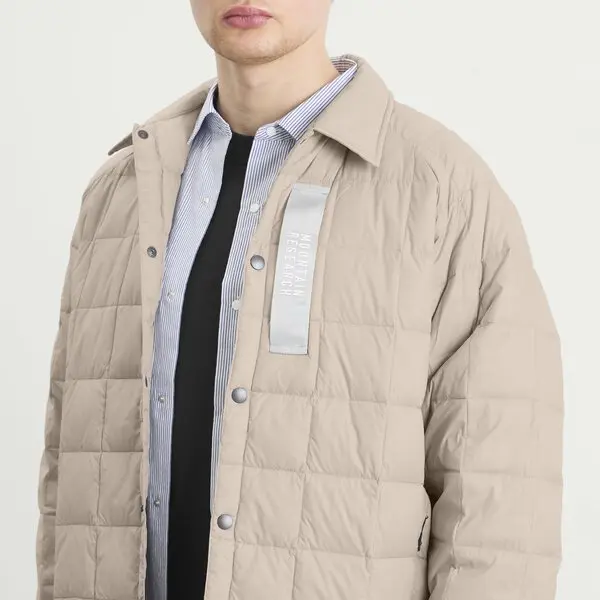 Taion X Mountain Research Down Coach Jacket - Grey