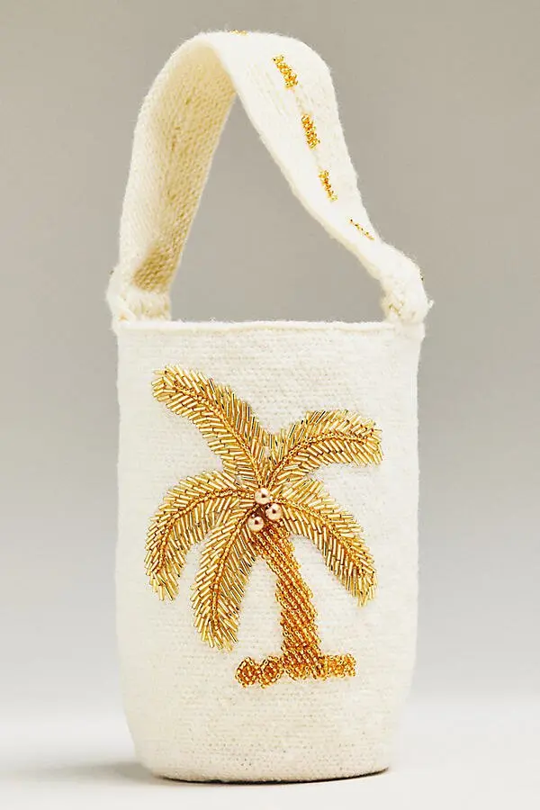 SORAYA HENNESSY Palma Wool Bucket Bag - Natural