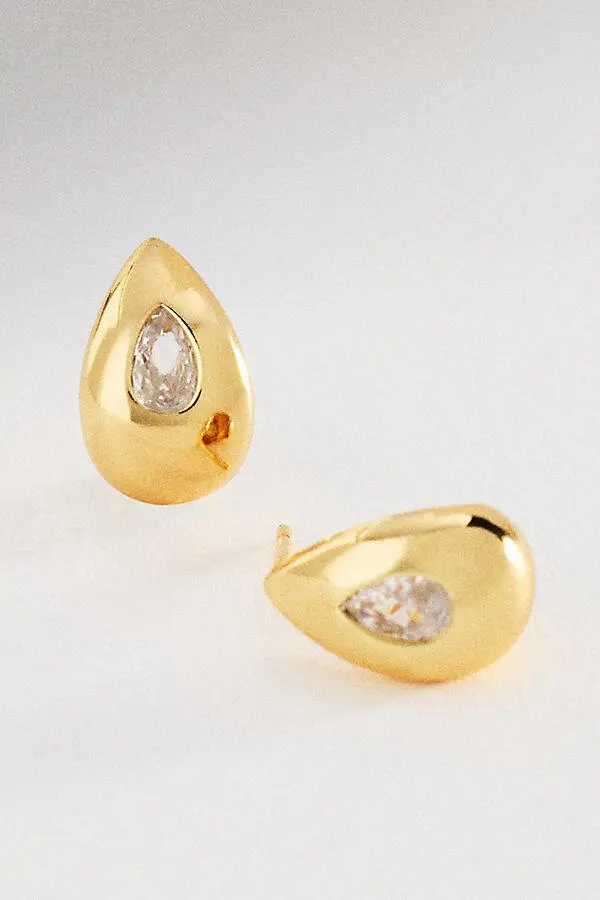 ZEPPLIN THE LABEL Stella Stud Earrings - Gold