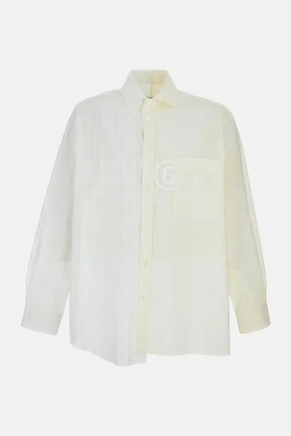 MAISON MARGIELA Numeric Signature Shirt - Multicolor