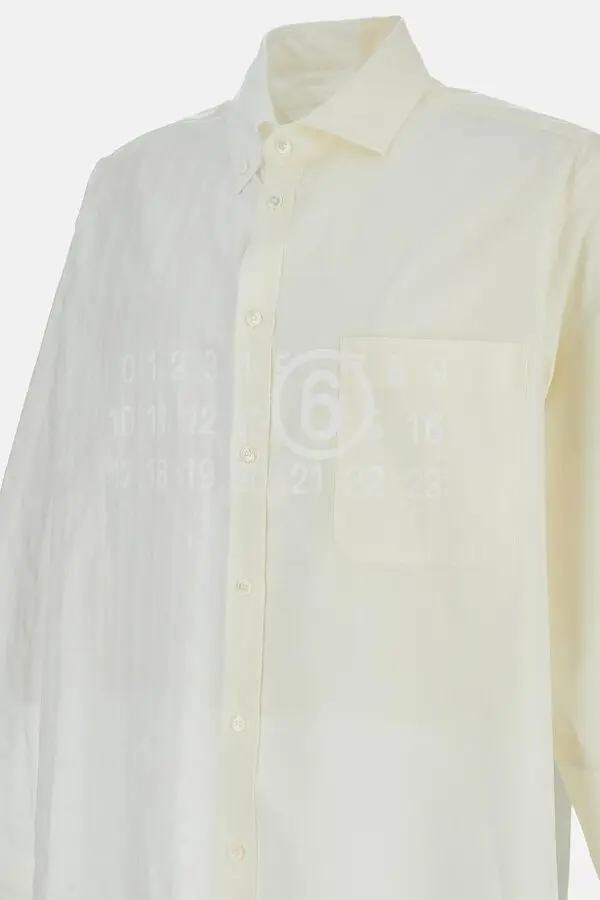 MAISON MARGIELA Numeric Signature Shirt - Multicolor