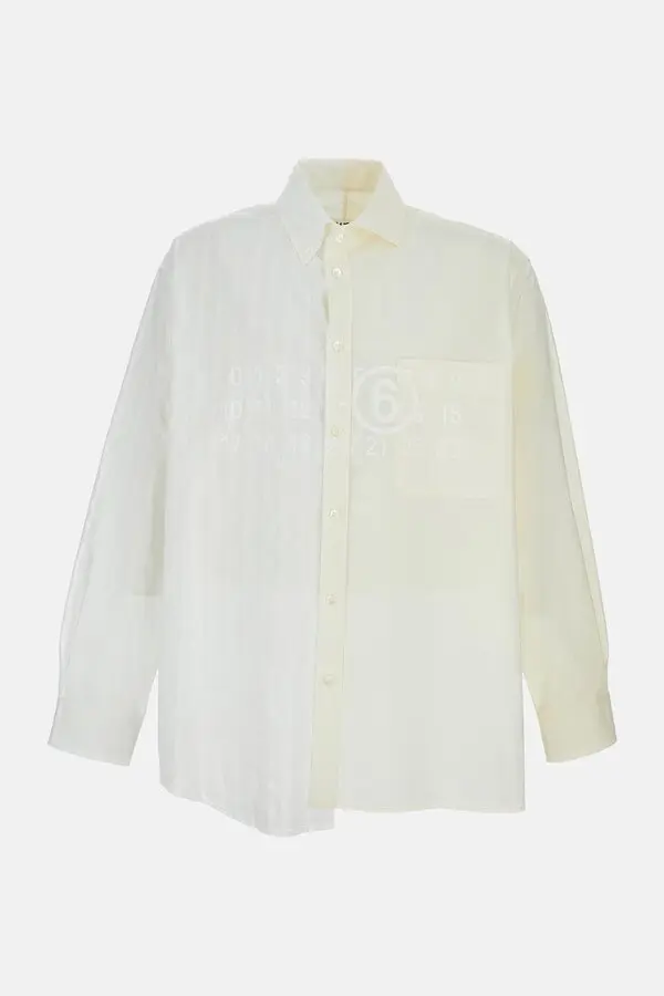 MAISON MARGIELA Numeric Signature Shirt - Multicolor