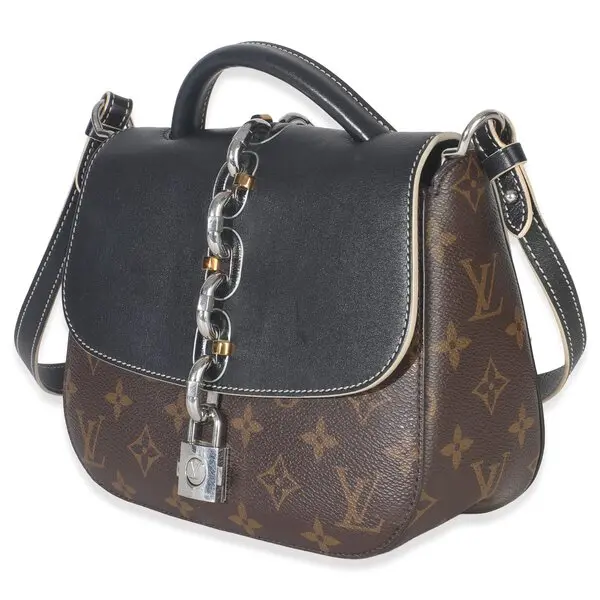 LOUIS VUITTON Monogram Canvas Chain It Pm - Brown