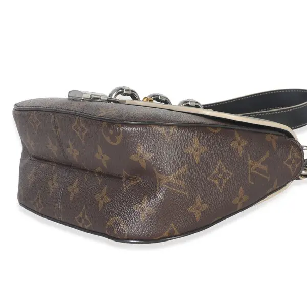 LOUIS VUITTON Monogram Canvas Chain It Pm - Brown