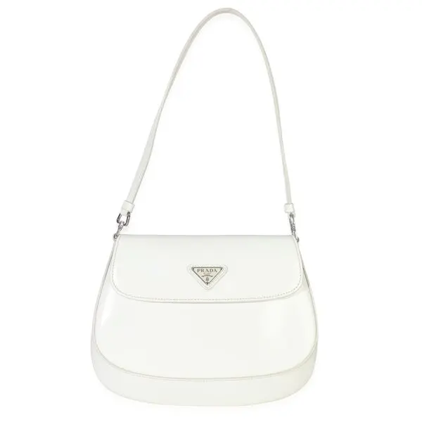 Prada Brushed Leather Cleo Bag