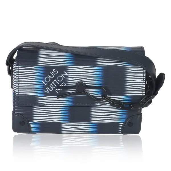 LOUIS VUITTON Damier Rush Epi Steamer Wearable Wallet - Blue