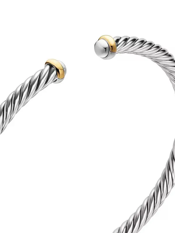 David Yurman 14kt Yellow Gold Cable Bracelet