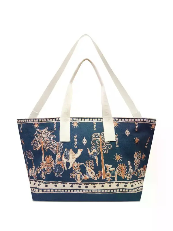 ALEMAIS Acacia Graphic Print Tote