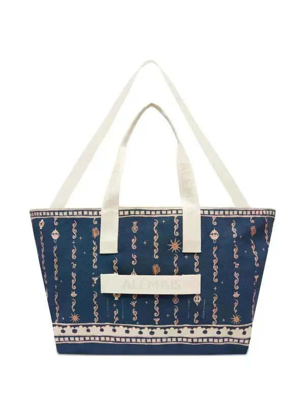 ALEMAIS Acacia Graphic Print Tote