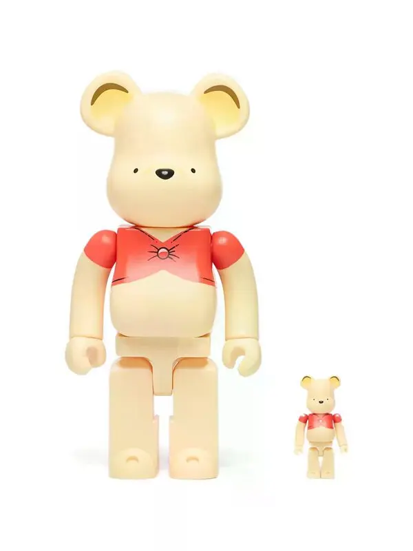 MEDICOM TOY Be@rbrick Winnie The Pooh Figurines - Neutrals