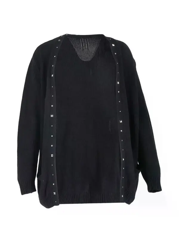 Saint Laurent Crystal-embellished Cardigan