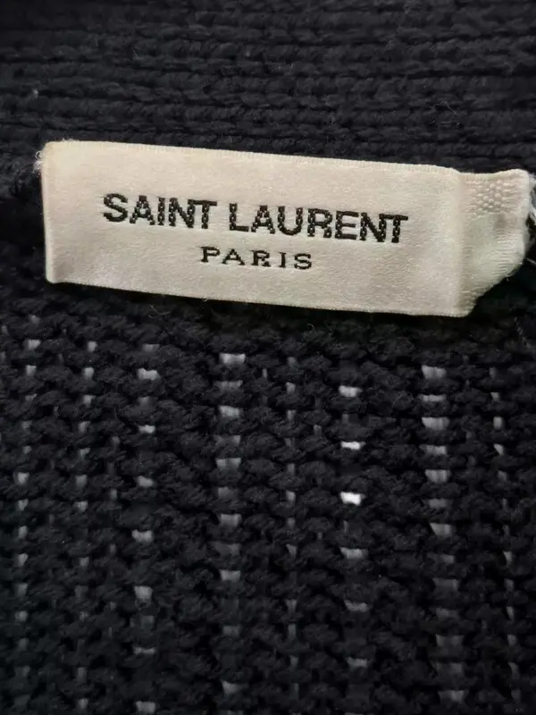 Saint Laurent Crystal-embellished Cardigan