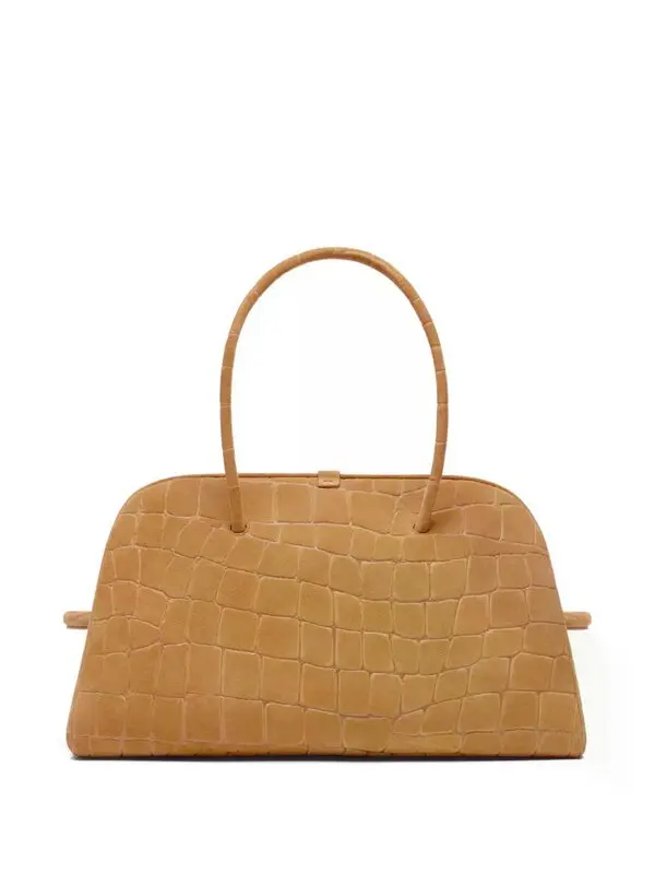 Jacquemus Knotted Reptile-effect Tote