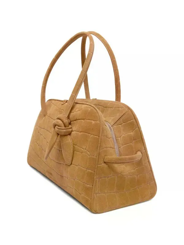 Jacquemus Knotted Reptile-effect Tote