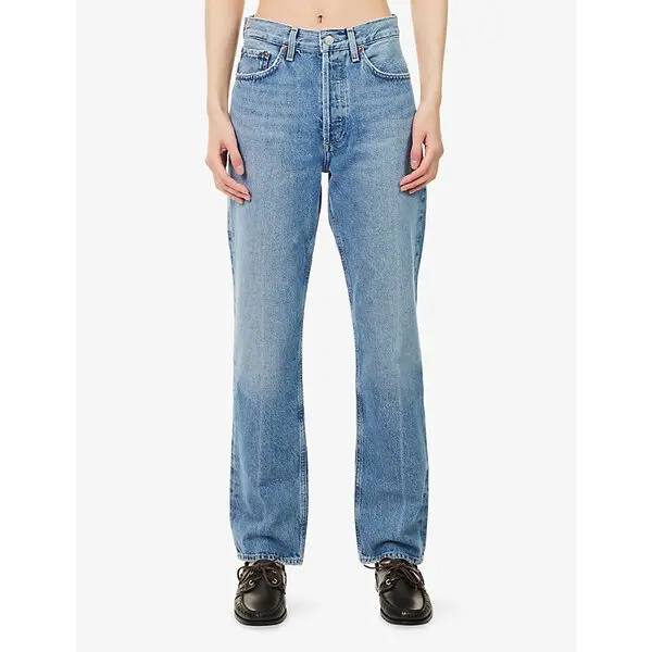 AGOLDE Lana Straight-leg Denim Jeans - Brink