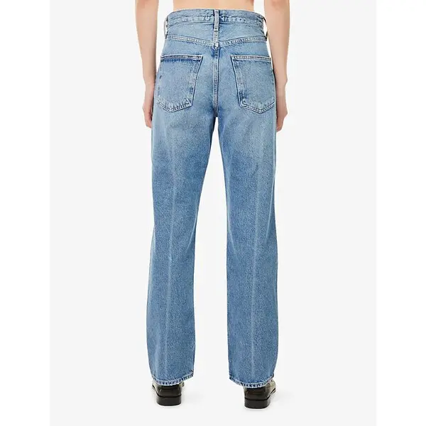 AGOLDE Lana Straight-leg Denim Jeans - Brink