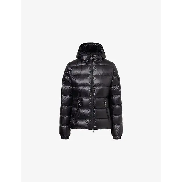 Moncler Glesse Short Hooded Shell-down Jacket