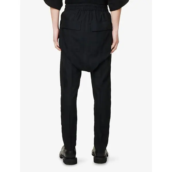 Rick Owens Lightweight Tapered-leg Wool Trousers