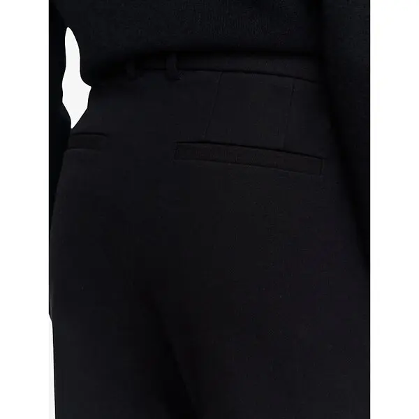 JOSEPH Slim-fit Stretch-woven Trousers - Black