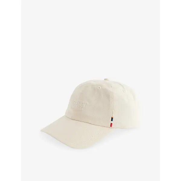 Orlebar Brown Embroidered Cotton Baseball Cap - Chai