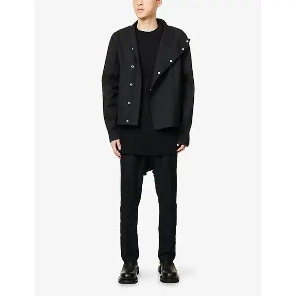 Rick Owens Tommy Loose-fit Cotton T-shirt - Black