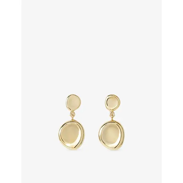 JOSEPH Bean Drop Earrings - Gilded Gold