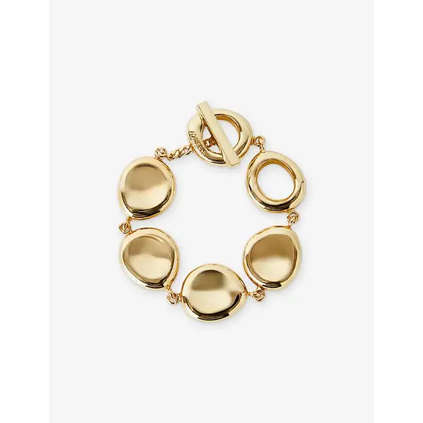 JOSEPH Bean Gold-toned Bracelet - Gilded Gold
