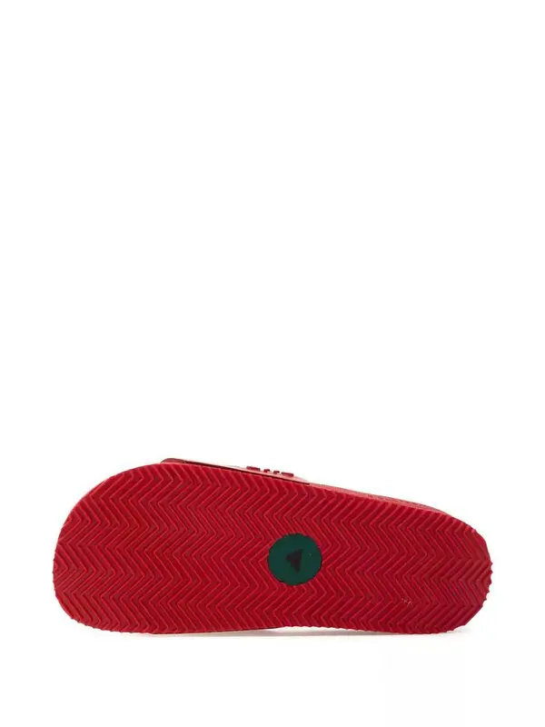 Adidas X Arte Antwerp Striped Adilette Slides