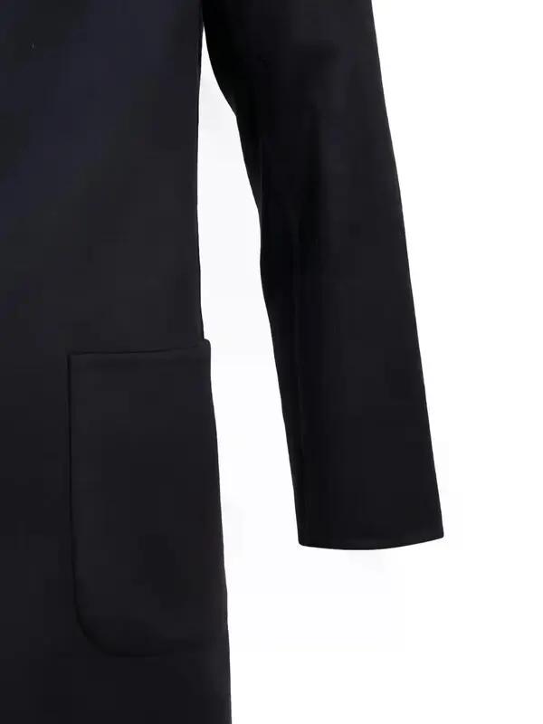 Kiton Reversible Cashmere Overcoat - Blue