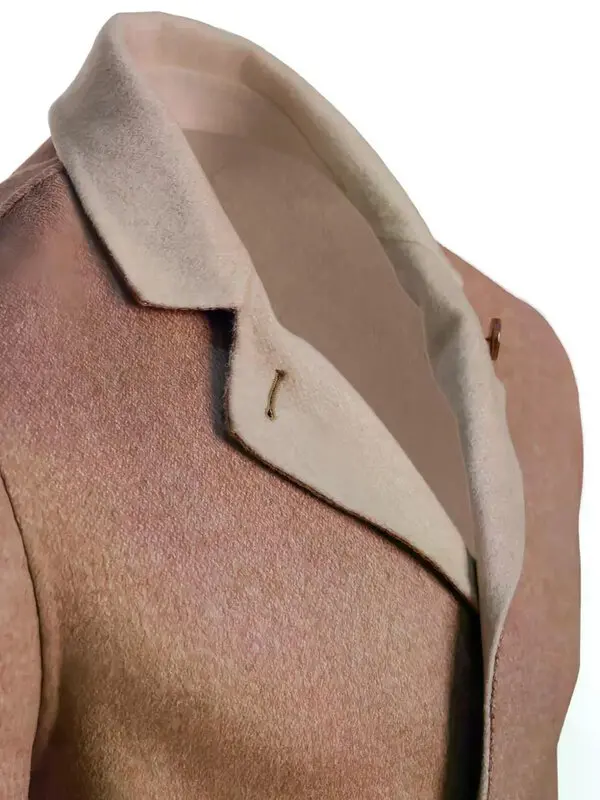 Kiton Parana1 Reversible Cashmere Coat - Brown