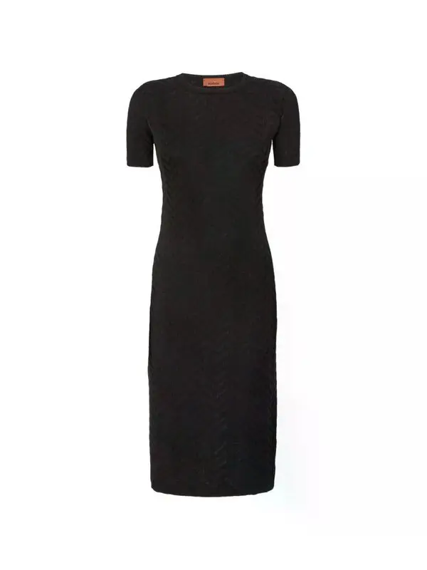 Missoni Herringbone Short-sleeve Dress