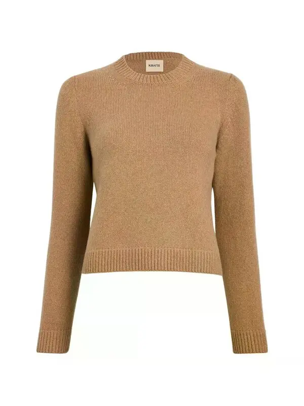 Khaite Leta Round-neck Sweater - Neutrals