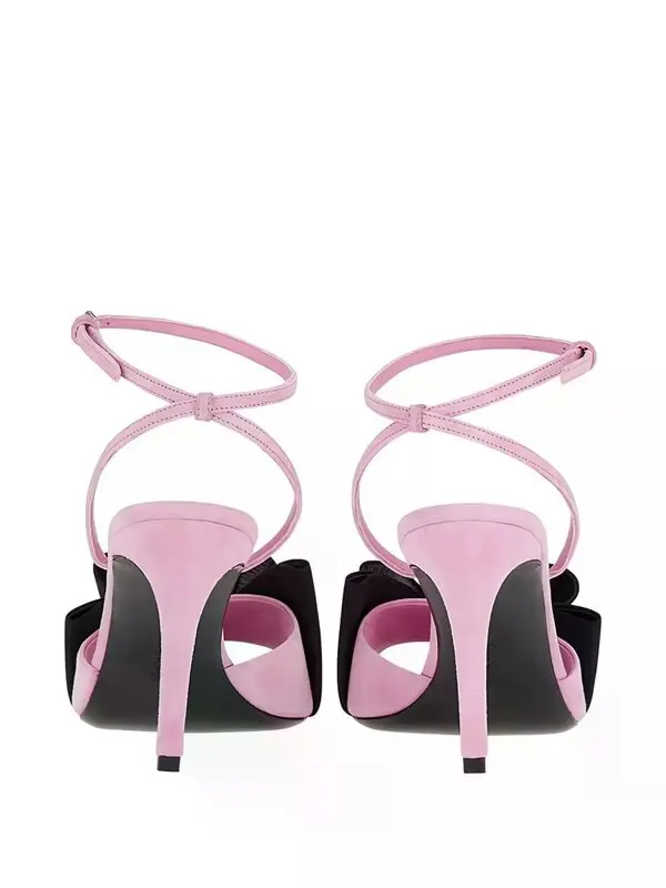 FERRAGAMO Bow-detail High-heel Sandals - Pink