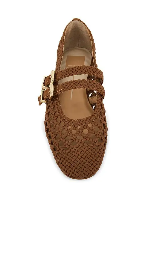 Dolce Vita Baylee Woven Flat - Saddle