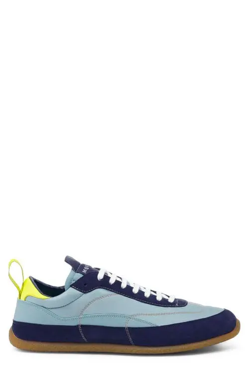 Alexander McQueen Low Top Leather Sneaker - Midnight Blue