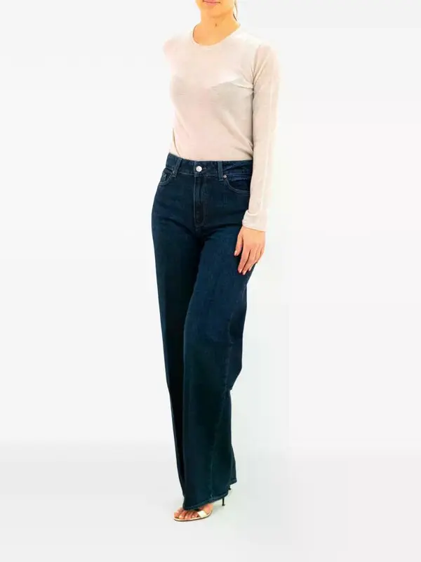 Majestic Filatures Crew-neck Long-sleeved Top