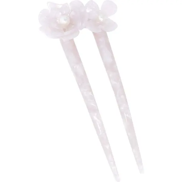 Lele Sadoughi Petunia Hair Pin - Mother Of Pearl