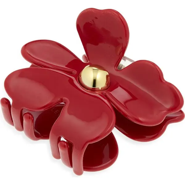 Lele Sadoughi Lily Claw Clip - Scarlet