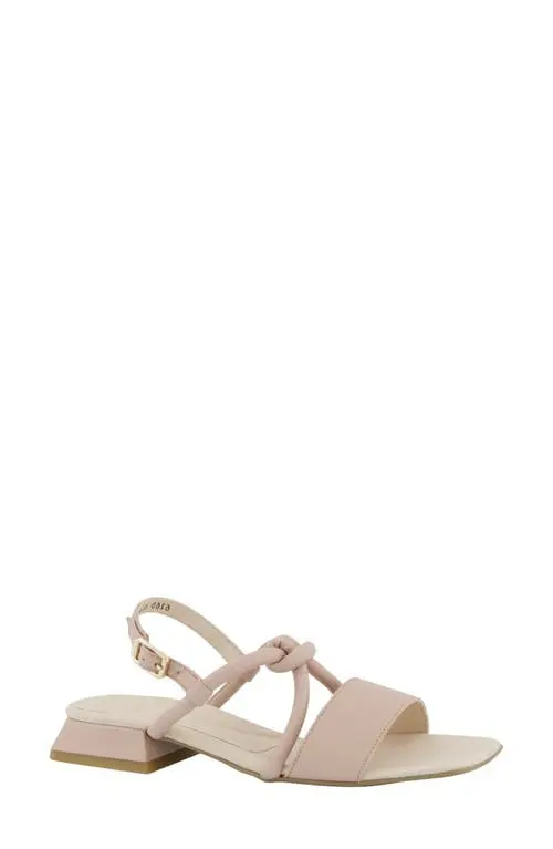 Paul Green Dream Square Toe Slingback Sandal - Biscuit Future Nappa