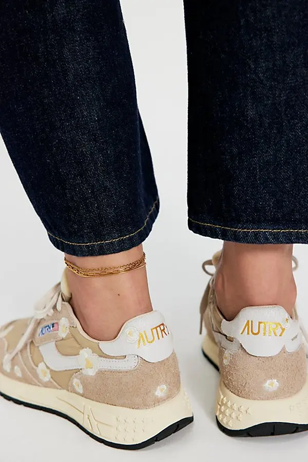 AUTRY Reelwind Embroidered Low-top Sneakers - Embro/flow/marsh
