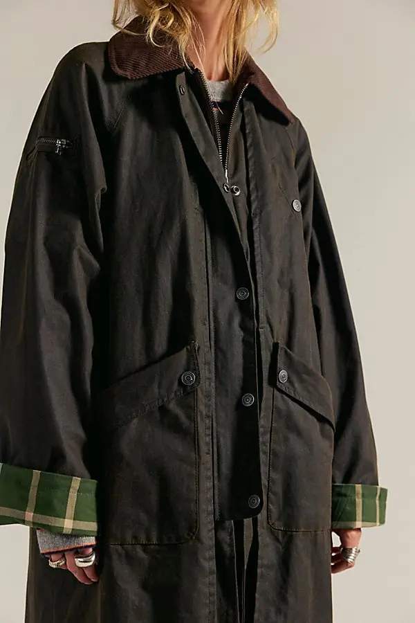 Free People We The Free Janina Wax Coat