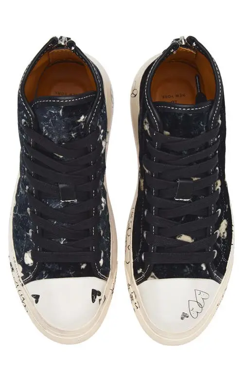 R13 Kurt Platform High-top Sneakers