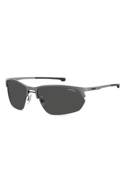 Carrera Eyewear 65mm Rectangular Sunglasses
