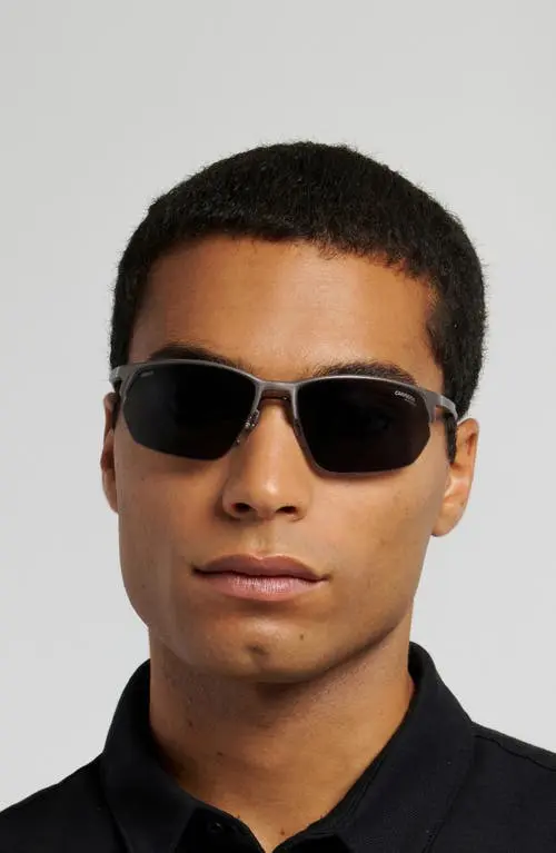 Carrera Eyewear 65mm Rectangular Sunglasses