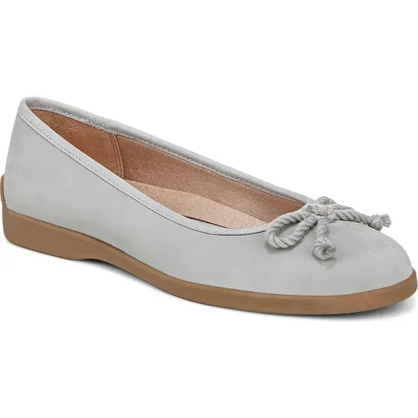 LIFESTRIDE Ballerina Flat With Cushioned Footbed - Grey