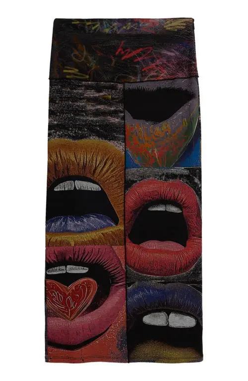 Desigual Graphic Print Maxi Skirt