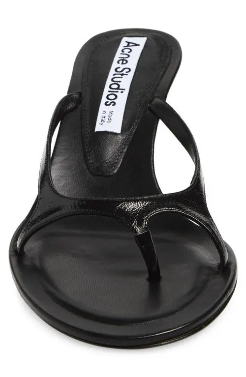 Acne Studios Kitten Heel Thong Sandals