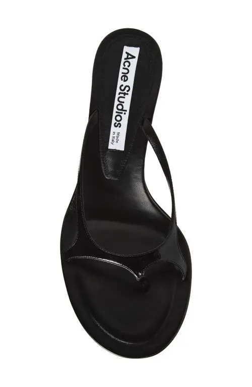 Acne Studios Kitten Heel Thong Sandals