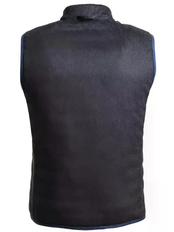 Kiton Reversible Gilet - Blue