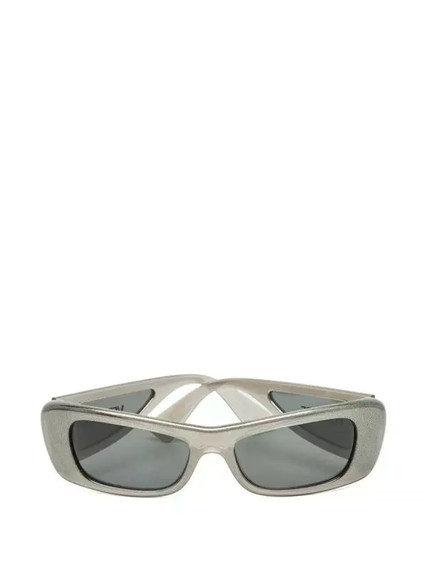 Versace 4481 Logo-print Sunglasses - Grey